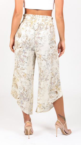 Soft Pant w/ High Low Hem & Self Belt – SoundStyle Clothing